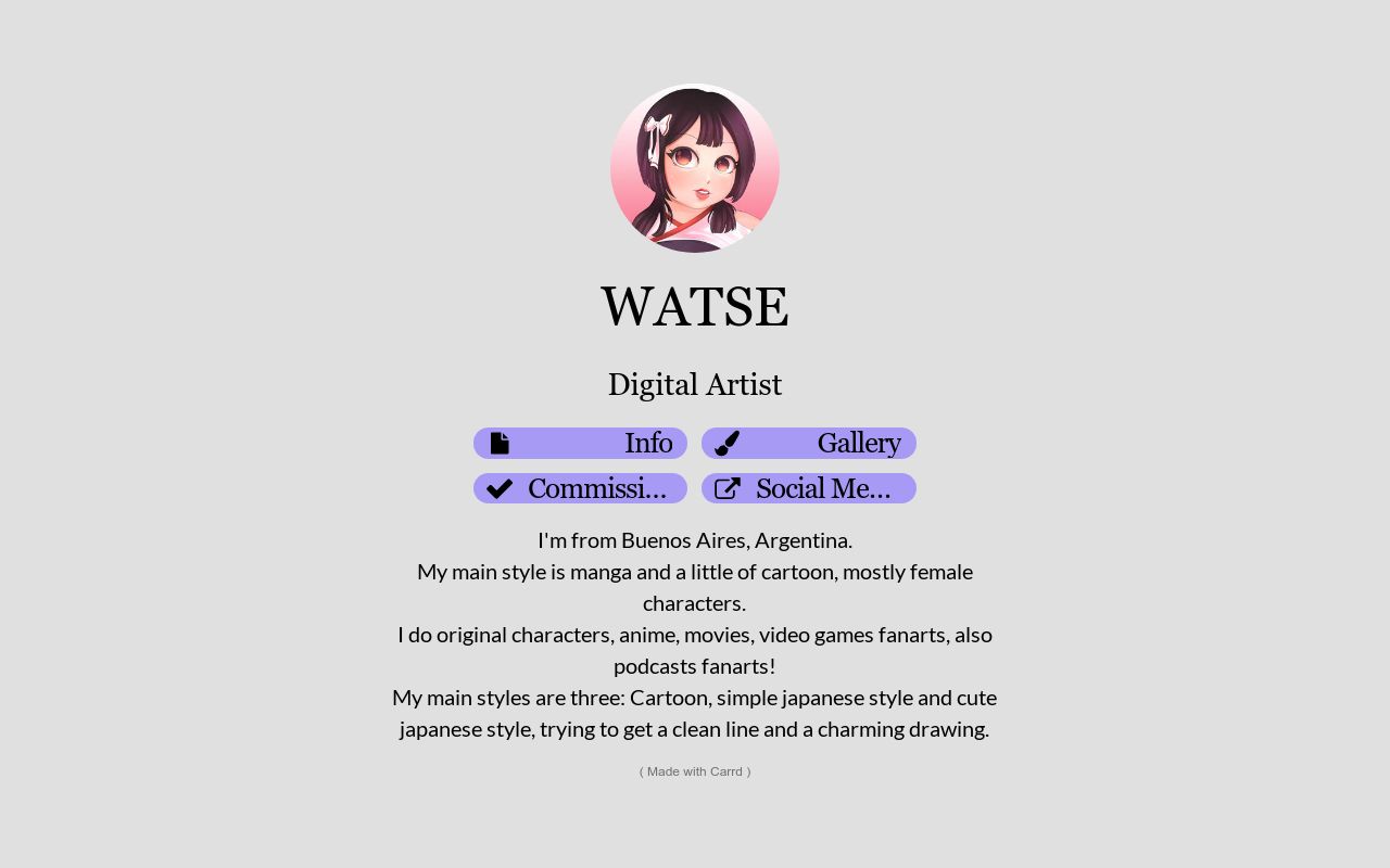 Watse portfolio